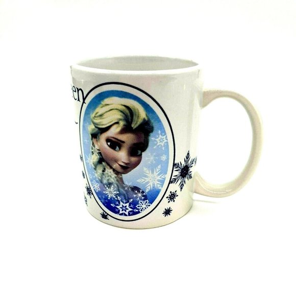 Disney | Kitchen | Disney Coffee Mug Snow Queen Elsa Frozen Ceramic ...